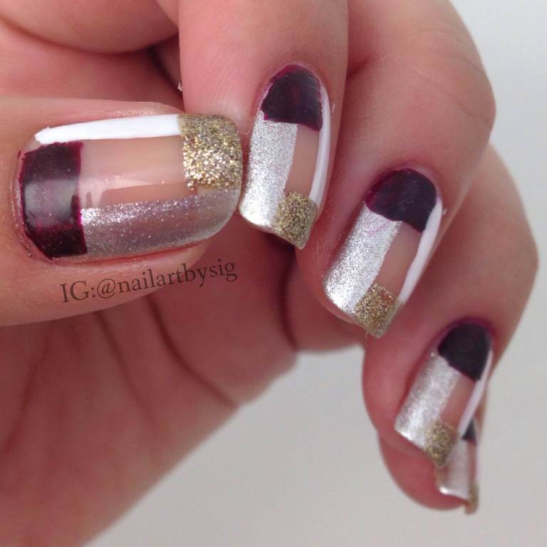 Negative Space Nails | By Sig